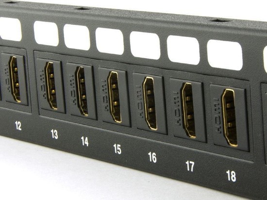 HDMI High-Density Patch Panel 24 Port - Vivid AV® Official Site