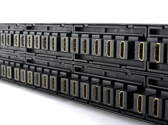 HDMI High-Density Patch Panel 48 Port - Vivid AV® Official Site